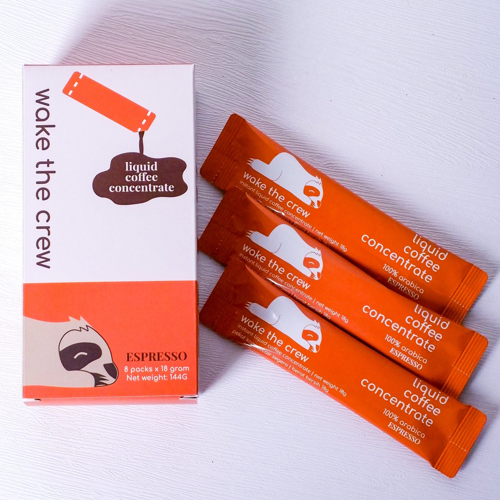 Liquid Coffee Concentrate Sachet Bundle – Wake The Crew MY